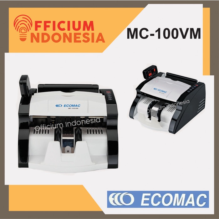 Jual Ecomac MC-100VM - Penghitung Uang Cek Duit Palsu Bill Counter ...