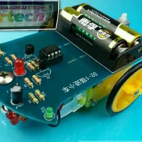 Jual Robot line follower Analog tanpa Arduino uno | Shopee Indonesia