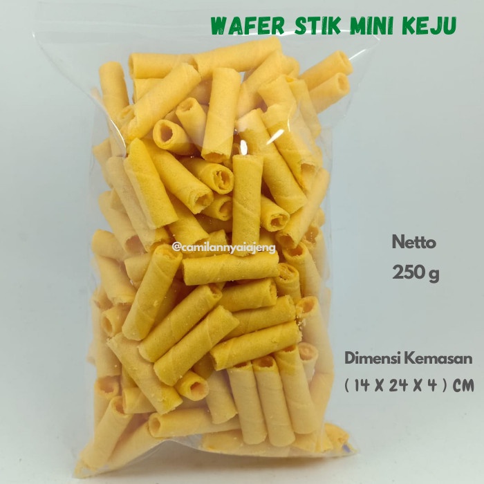 Jual Astor Wafer Stik Mini Roll Rasa Keju Cream Camilan Kiloan 250 G ...
