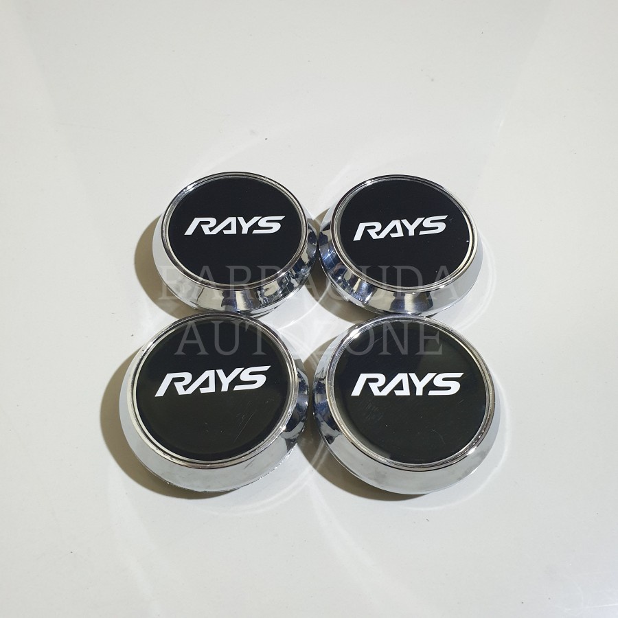 Jual Tutup center dop velg racing as roda mobil rays chrome pengait 6 ...