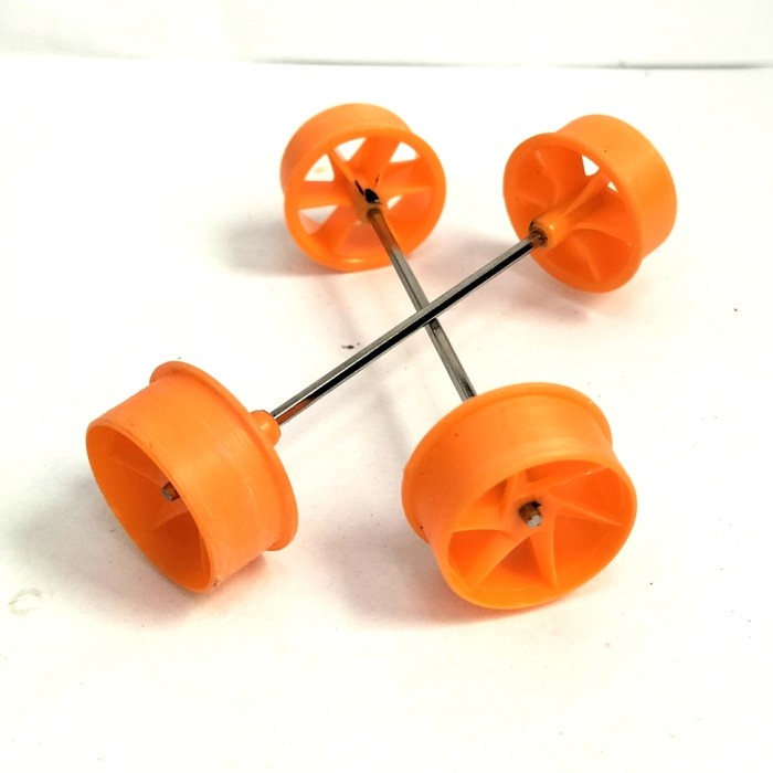 Jual Tamiya Velg Spiral Medium Orange - Balance - 72Mm - Original Ready ...