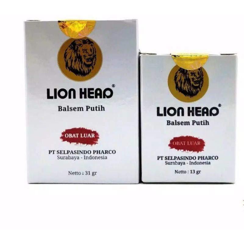 Jual Balsem Lion head meringankan pegal pegal | Shopee Indonesia