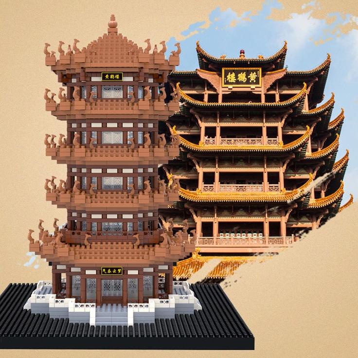 Jual Viral LOZTOYS Building Block Chinese Architecture Nano Balok ...