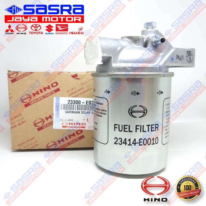Jual Fuel Filter Assy/Saringan Solar Set DUTRO E2 2006+ Original Hino ...