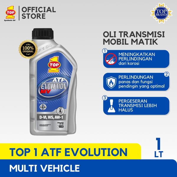 Jual TOP 1 ATF EVOLUTION MV 1 L - Oli Transmisi Mobil Matic | Shopee ...