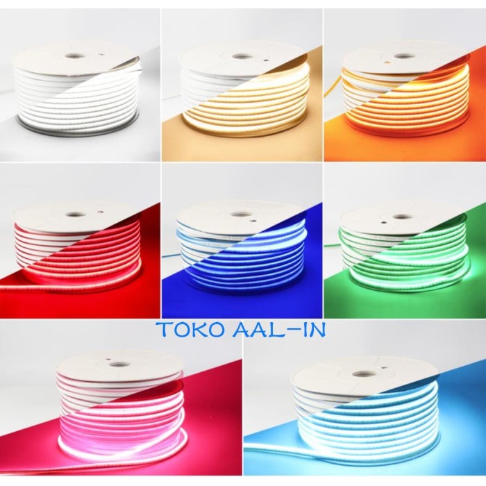 Jual Neon Flex 50 meter/ Lampu neon LED/ Neon sign LED/ Strip Fleksibel ...