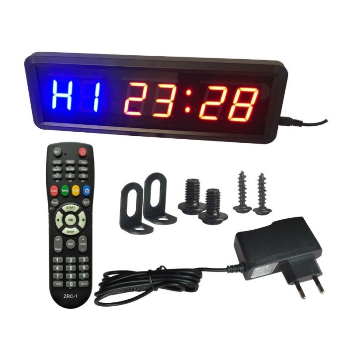 Jual Define Wer Timer Stopwatch Dengan Remote Control Untuk Gym / Fitness | Shopee Indonesia