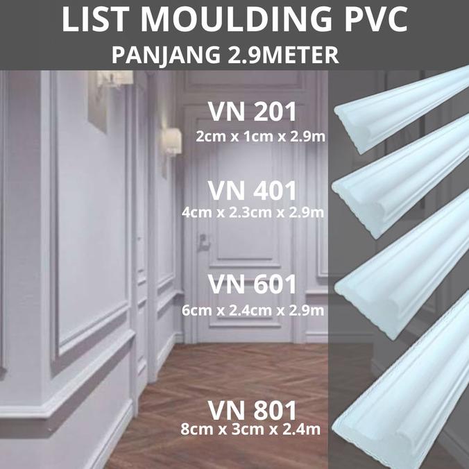 Jual list wall moulding pvc | Shopee Indonesia