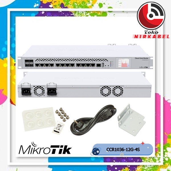Jual MikroTik CCR1036-12G-4S CCR 1036 12G 4S | Shopee Indonesia