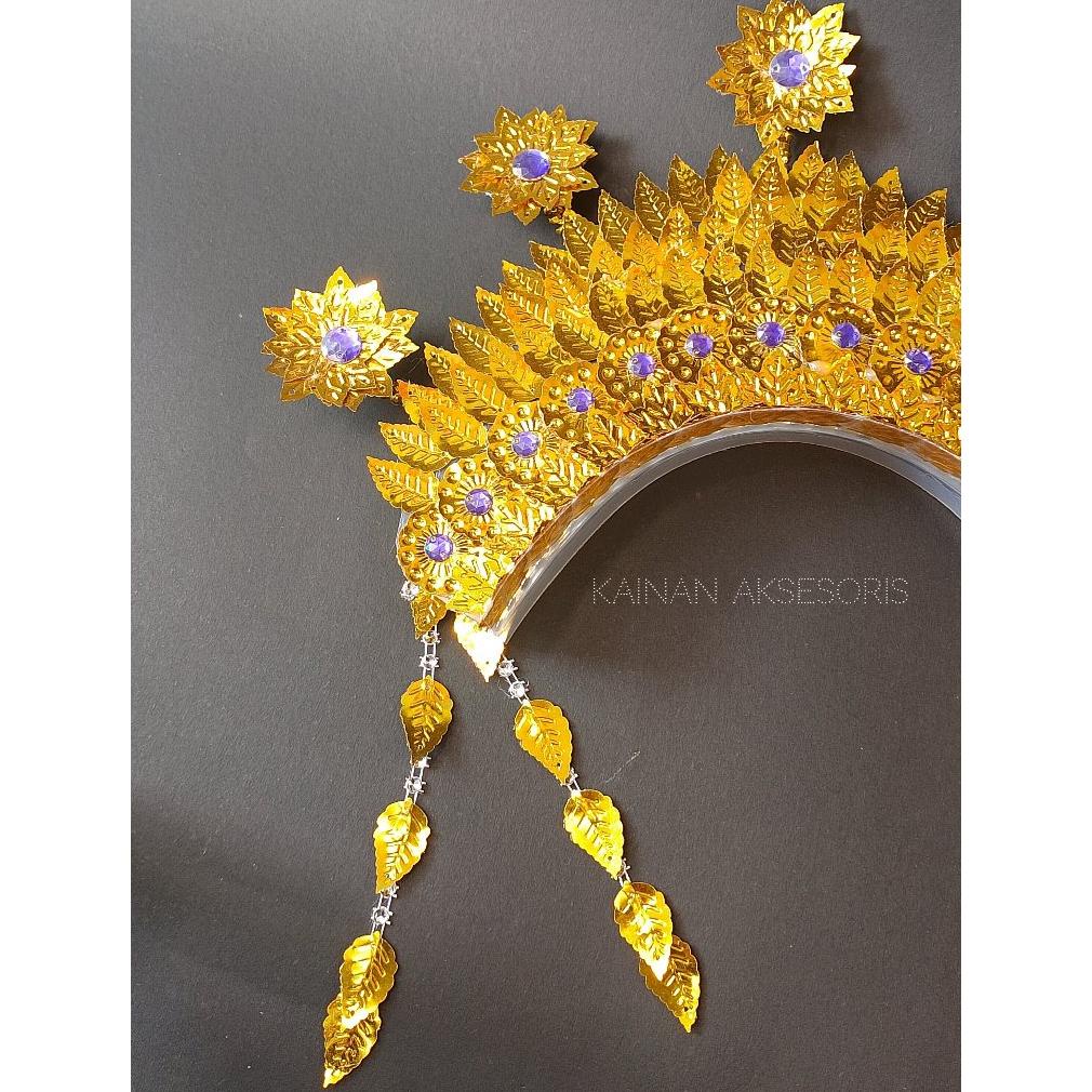Jual Recomend () Mahkota Sunting Bunga Bali / Mahkota adat tarian ...
