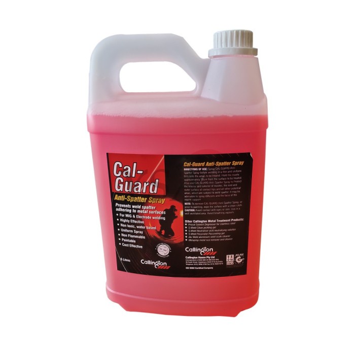 Jual Callington Cal-Guard Anti-Spatter Spray Water Based 5 L | Shopee ...