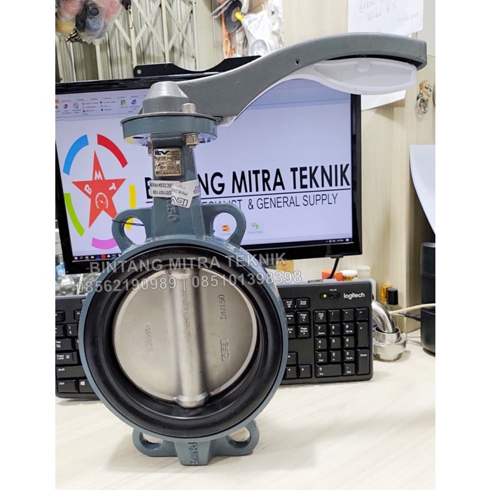 Jual BUTTERFLY VALVE ICV BUTTERFLY VALVE AVK PN16 DN150 6" | Shopee ...