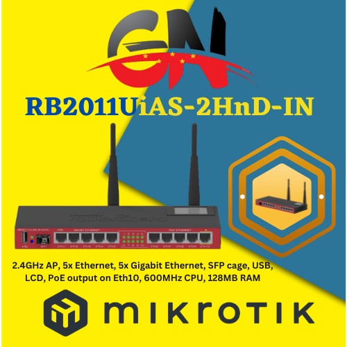 Jual MikroTik RB 2011 UiAS 2HnD IN RB2011UiAS-2HnD-IN RouterBOARD ...