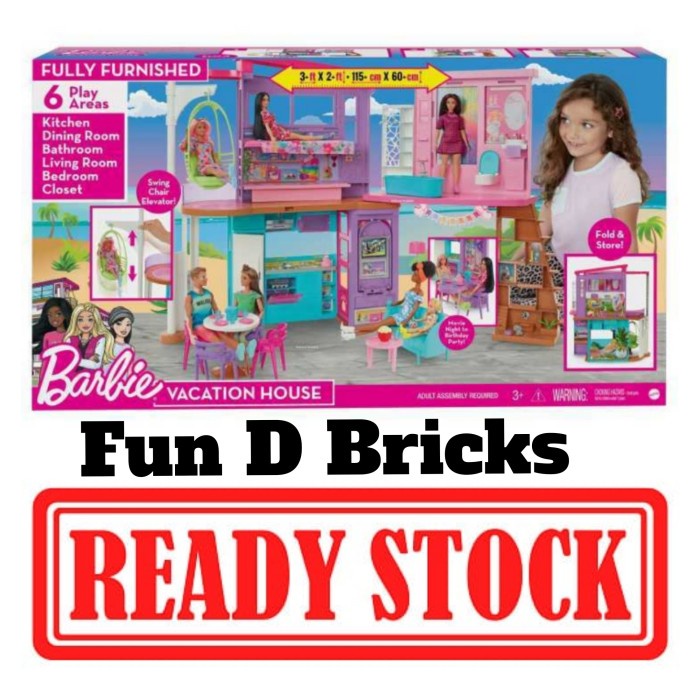 Jual barbie doll vacation house rumah barbie mattel | Shopee Indonesia
