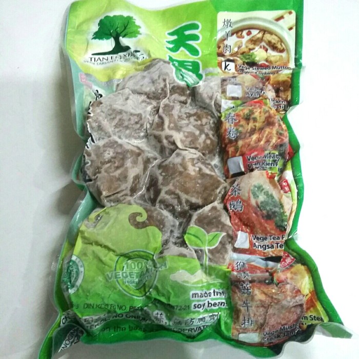 Jual STEWED MUTTON VEGAN (DAGING KAMBING) TIAN EN XIANG,450G,(FROZEN ...