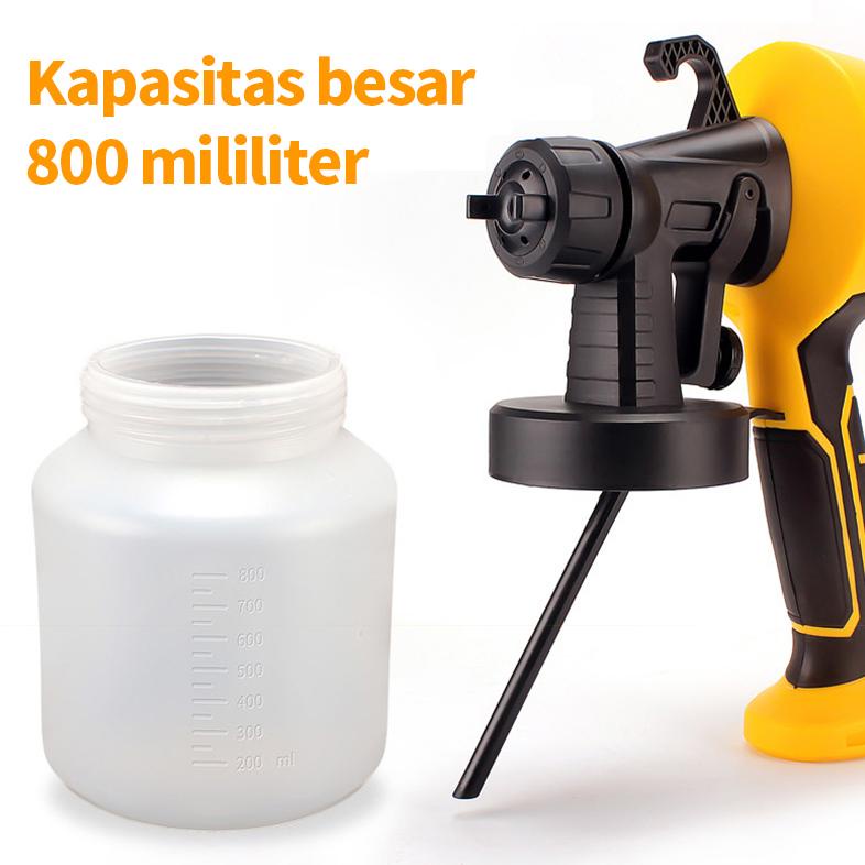 Jual Viral Electric spray gun/ alat semprot cat listrik 800ml /pistol ...