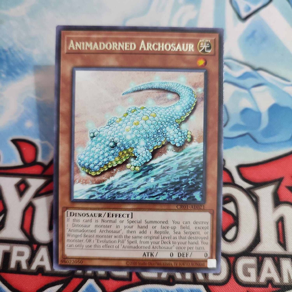 Jual yugioh AE animadorned archosaur CR01-AE021 R original | Shopee ...