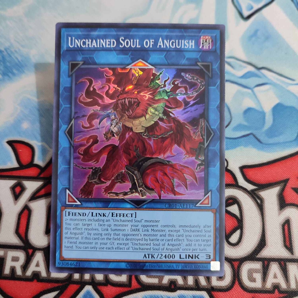 Jual yugioh AE unchained soul of anguish CR01-AE117 SR original ...