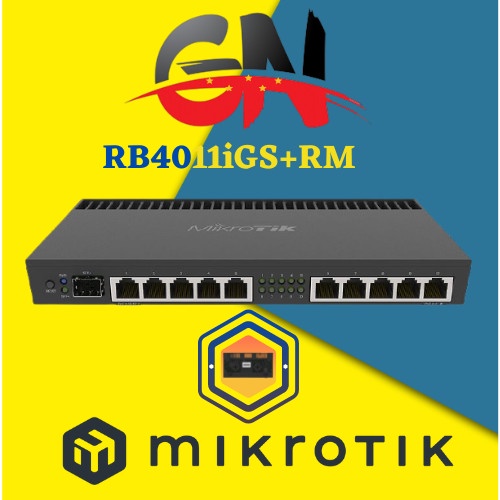 Jual Mikrotik RB4011iGS+RM 10 Gigabit Port Router | Shopee Indonesia