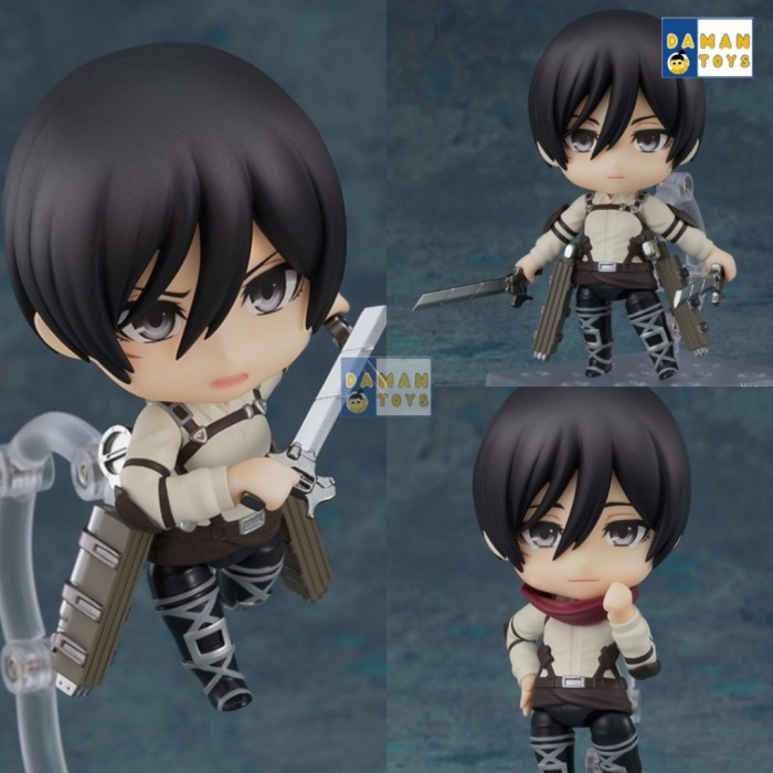 Jual Figure Attack On Titan Nendoroid Mikasa Ackerman Anime Pajangan ...