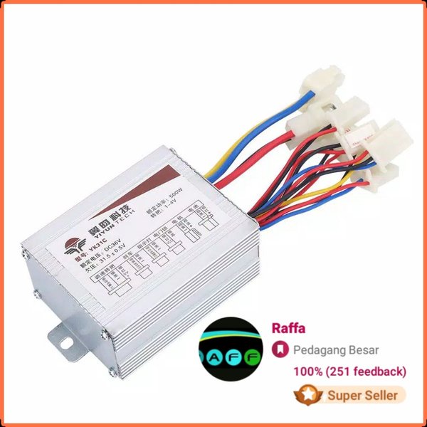 Jual Controller kontroler sepeda listrik 36v 36 volt 500 watt 500w ...