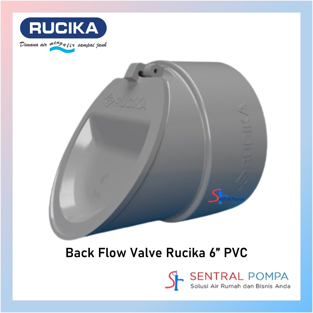 Jual Backflow Valve 6 inch RUCIKA Tutup Got / Tutup Saluran Pembuangan ...