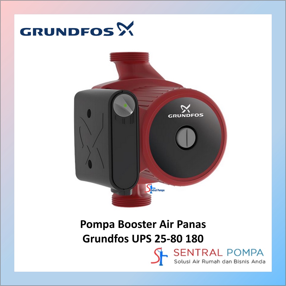 Jual Grundfos Pompa Booster Air Panas UPS 25-80 180 | Sentral Pompa | Shopee Indonesia