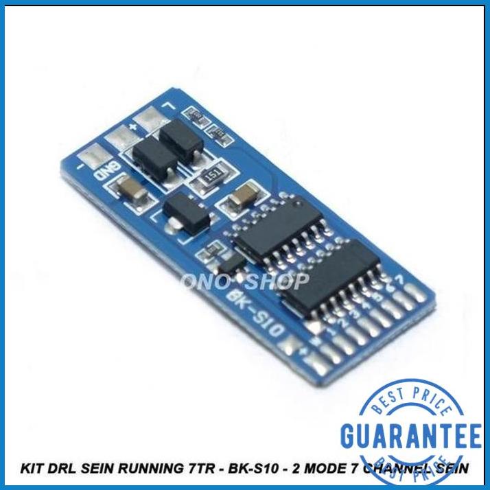Jual KIT DRL SEIN RUNNING 7TR - BK-S10 - 2 MODE 7 CHANNEL SEIN | BPL | Shopee Indonesia
