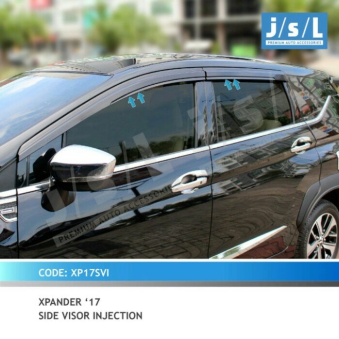 Jual Talang Air Side Door Visor Slim Injection Mitsubishi Xpander 2018 ...