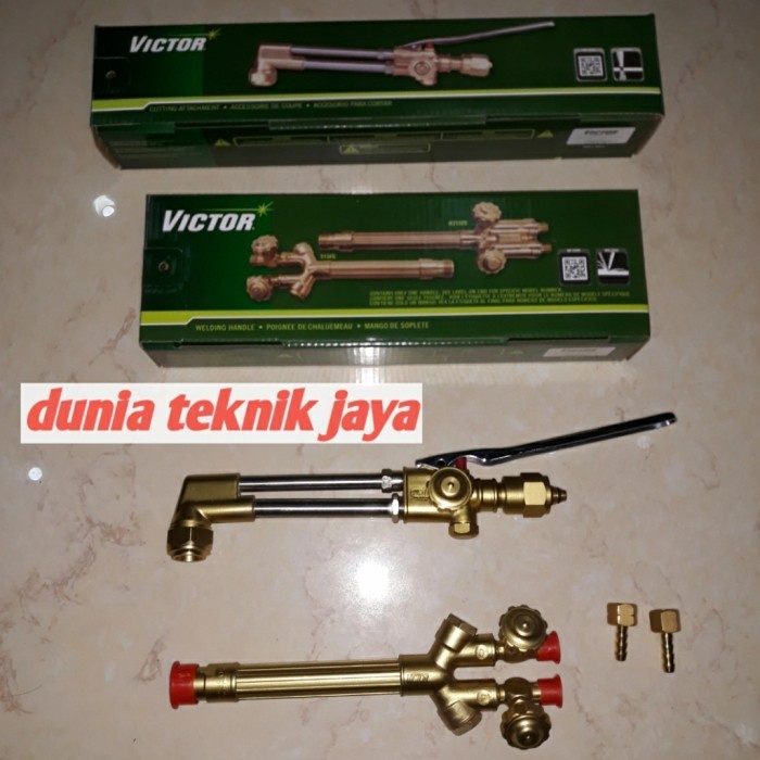 Jual Cutting torch Victor set CA2460 + 315FC + Connector nepel | Shopee ...
