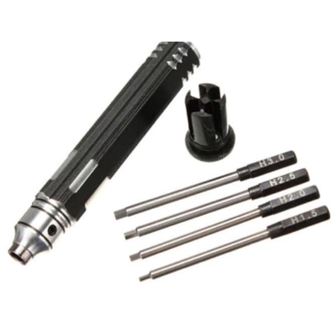 Jual Rc part 4 in 1 Hex Screwdriver ( obeng / kunci L ) | Shopee Indonesia