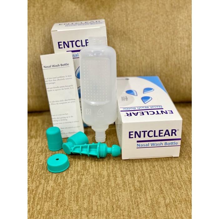 Jual ENT CLEAR NASAL WASH BOTTLE ENT CLEAR BOTTLE BOTOL PENCUCI HIDUNG ...