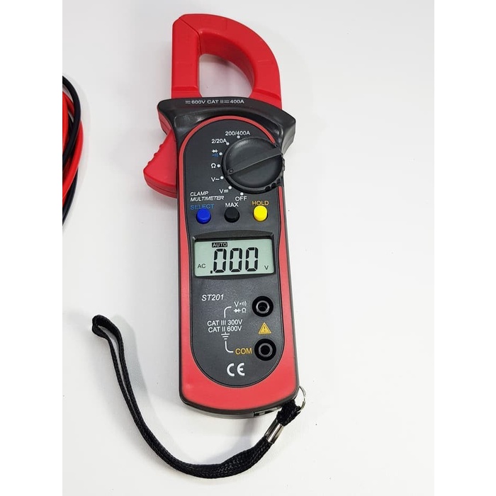Jual Tang Ampere Ac 400A Autorange St201 - Clamp Meter | Shopee Indonesia