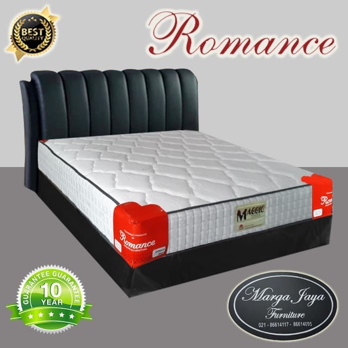 Jual Kasur Spring Bed Romance Set Uk 160 X 200 Cm Berikut Divan Dan ...
