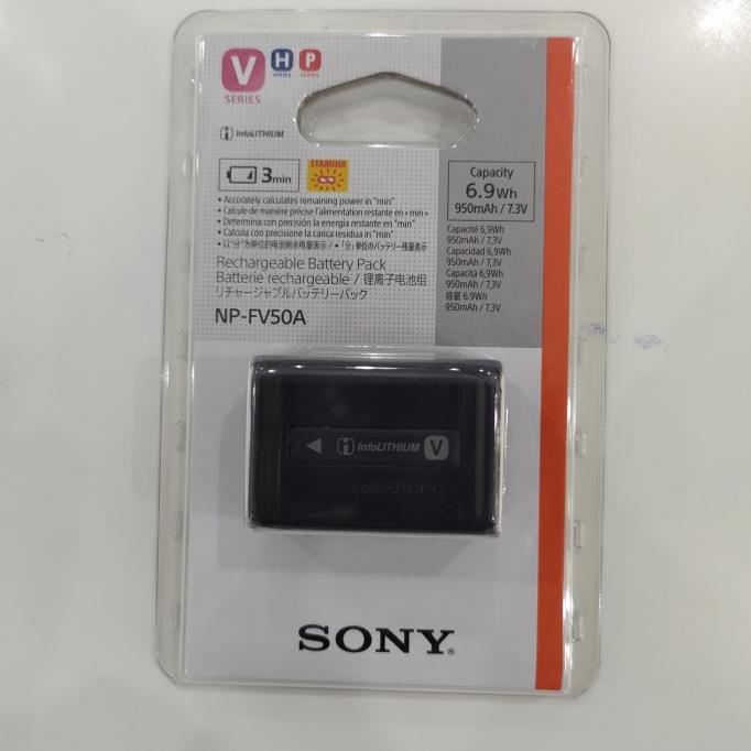 Jual Baterai sony Np-FV50A Original | Shopee Indonesia