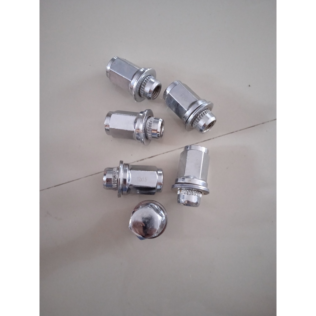 Jual Mur nut bolt roda racing inova hilux fortuner all tipe 25282-80082 ...