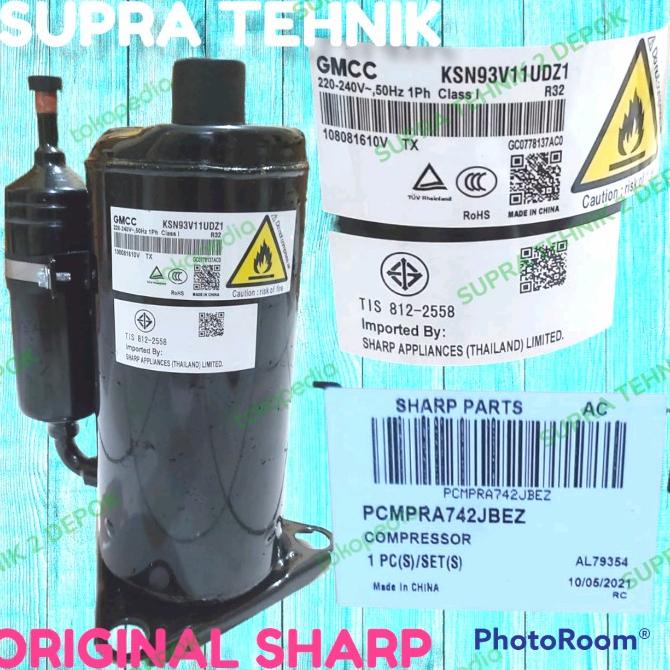 Jual Kompresor Ac Sharp 1Pk R32 Gmcc Original | Shopee Indonesia