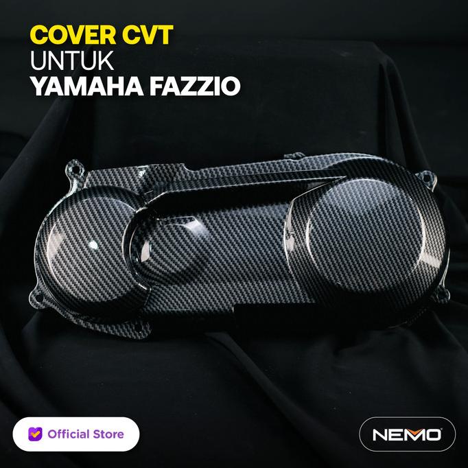 Jual NEMO Tutup / Cover CVT Carbon Yamaha Fazzio | Shopee Indonesia