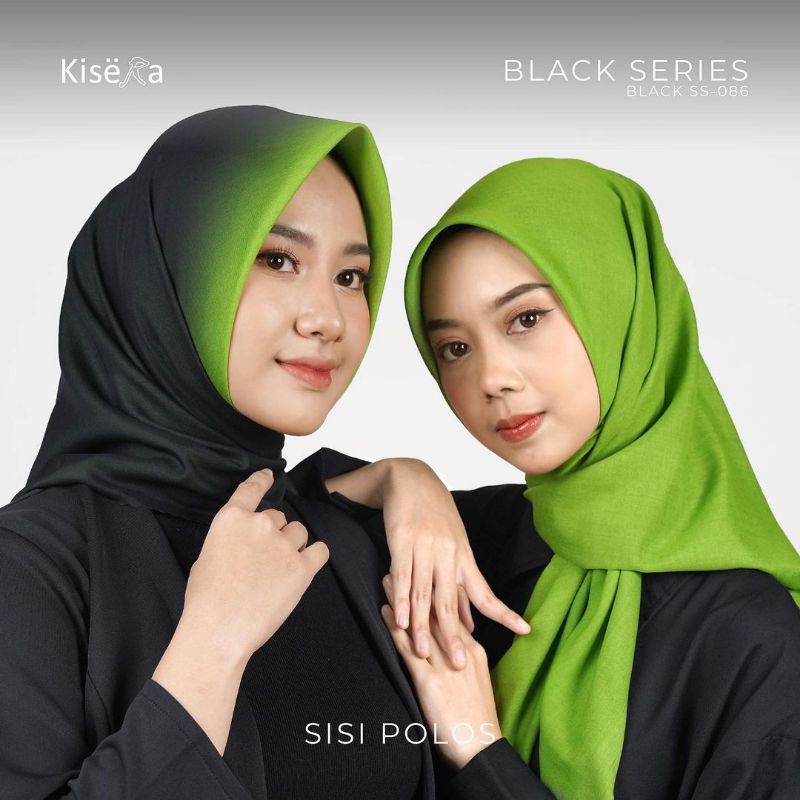 Jual Kisera Kerudung Hijab 2 Warna dengan 1 sisi Polos & 1 sisi Motif ...