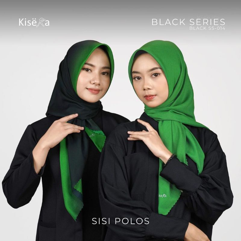 Jual Kisera Kerudung Hijab 2 Warna dengan 1 sisi Polos & 1 sisi Motif ...