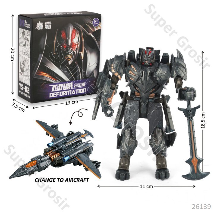 Jual Mainan_Miniatur Diecast Robot Deform Karakter Transformers ...
