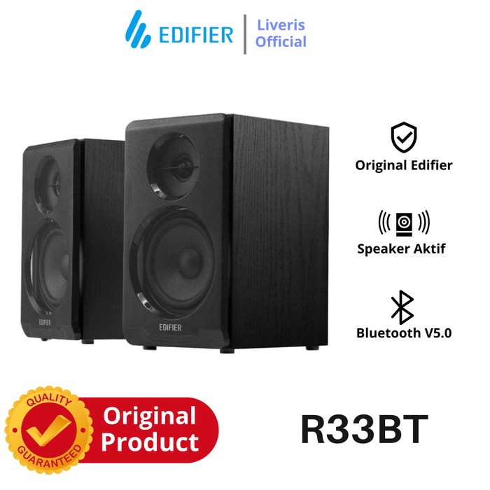 Jual Edifier R33Bt Speaker Set Pc Laptop Bluetooth 5.0 Aktif Original ...