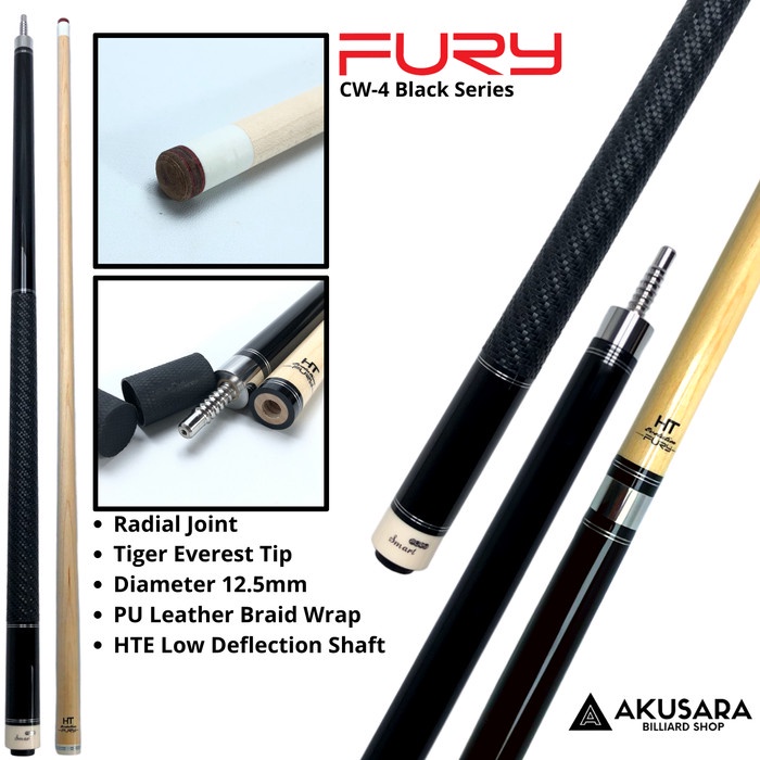 Jual Baru Stik Play Billiard Fury Cw Series Radial Joint New Low ...