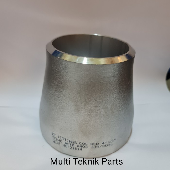 Jual [New] Reducer / Over Sock Las Stainless 304 Sch40 2 X 1 1/2 Inch ...