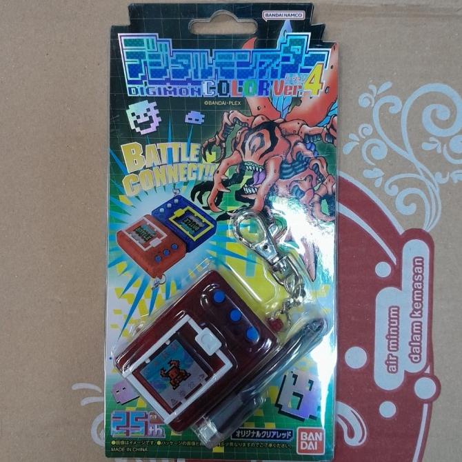 Jual (hbtr) digivice digital monster digimon color ver 4 clear red ...