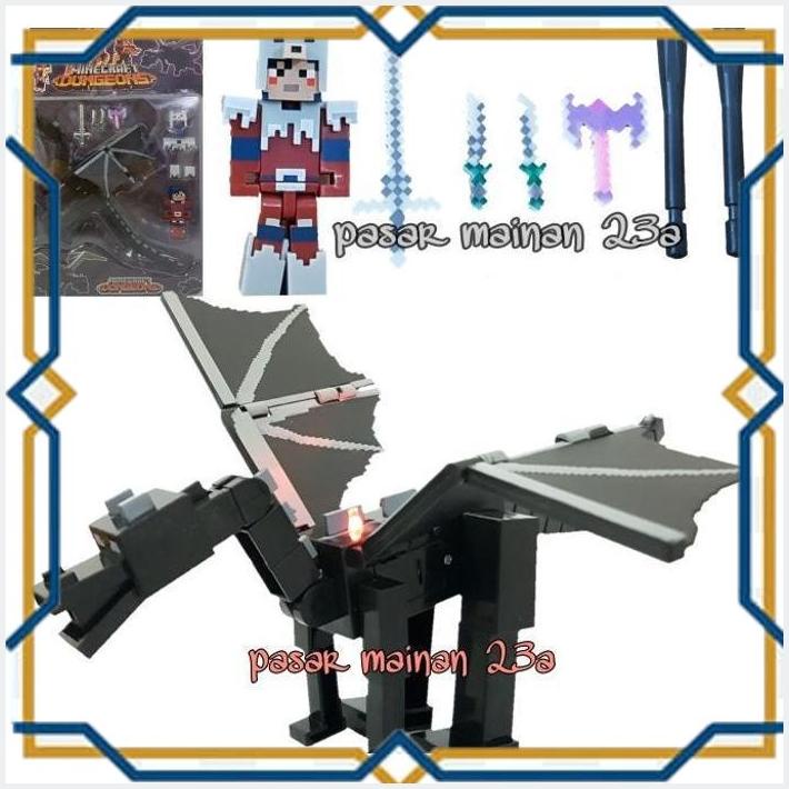 Jual [FMS] Figure Mine Craft Dragon Naga Dungeons Minecraft Versi Naga ...