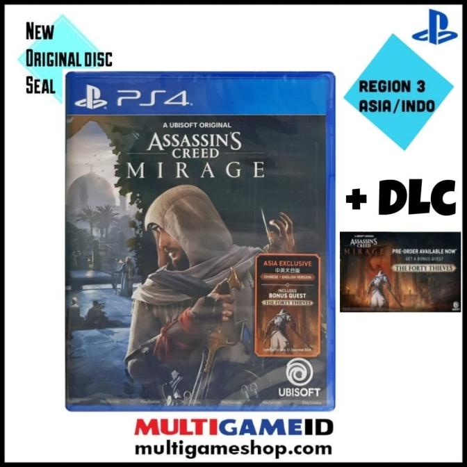 Jual PS4 Assassins Creed Mirage / Assassin's Creed Mirage Region 3 ...