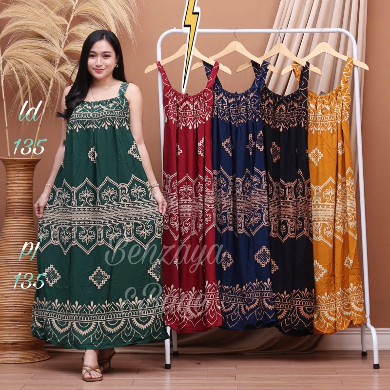 Jual Daster kekinian longdres super jumbo ld 135 kekinian bahan adem ...