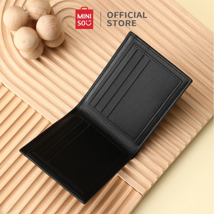 Jual For Sale Miniso Dompet Pria Men'S Wallet Short Wallet Horizontal ...