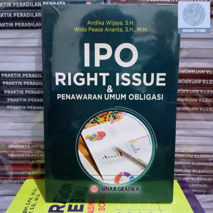 Jual Buku IPO RIGHT ISSUE & Penawaran Umum Obligasi - Andika W ...